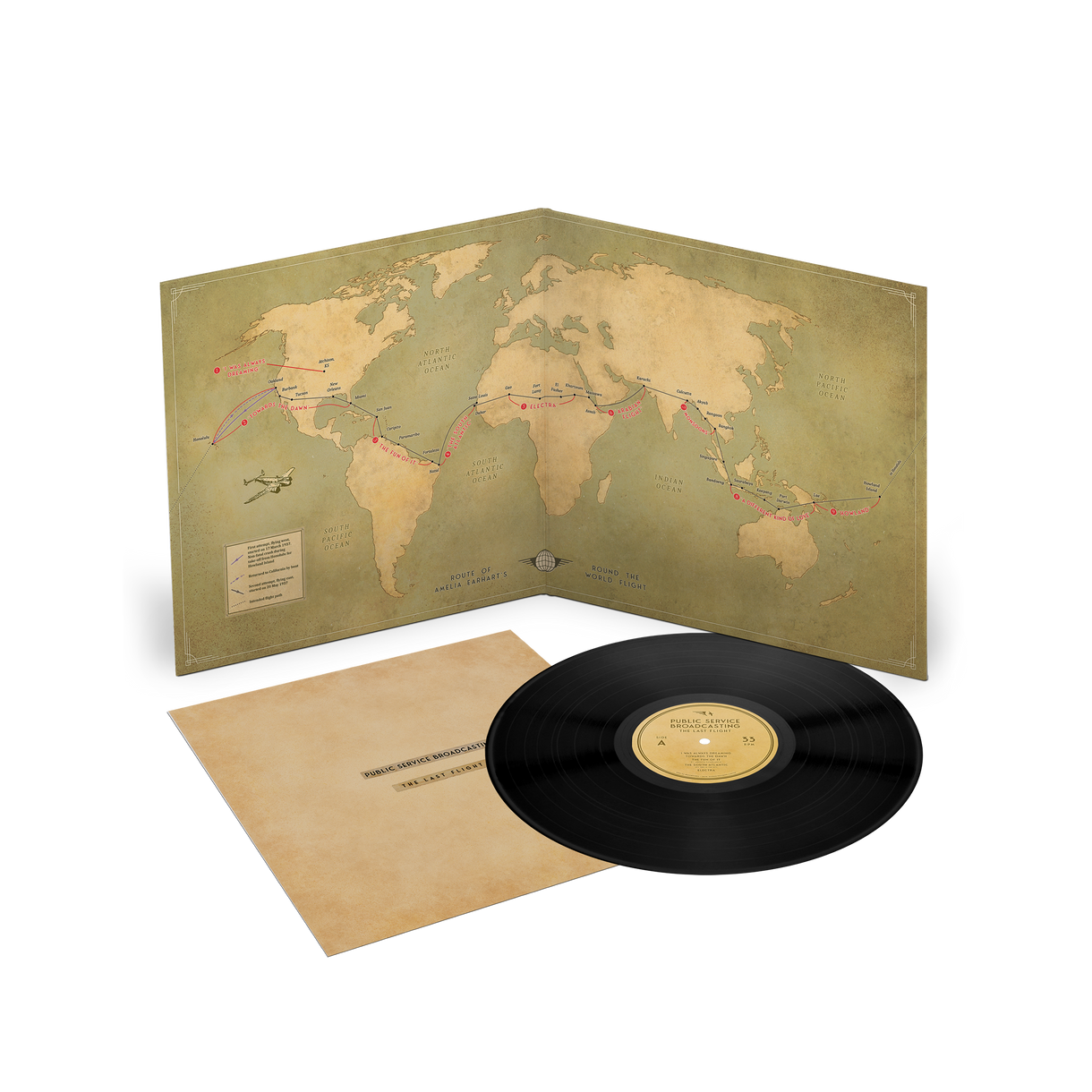 The Last Flight: Vinyl LP – Public Service Broadcasting