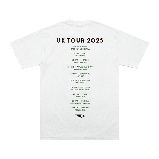 The Last Flight UK Tour T-Shirt (Spring 2025) – Public Service Broadcasting
