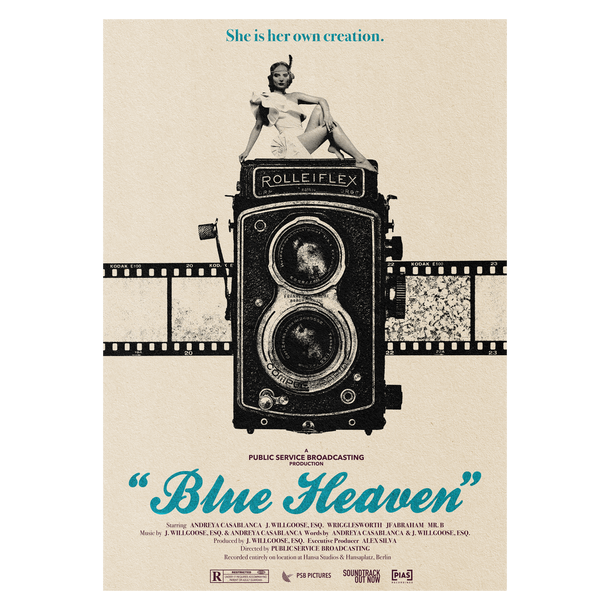 Limited A2 Blue Heaven Print – Public Service Broadcasting